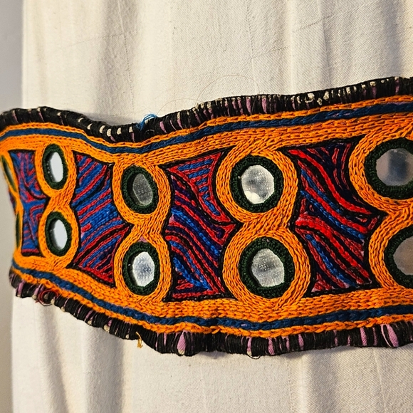 Accessories | Rare Handmade Vintage Style Tribal Rajasthan Mirrored And ...